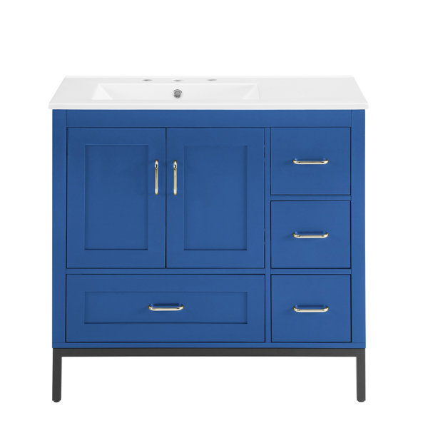 Winston Porter Ansonia 36 Single Bathroom Vanity Set Wayfair